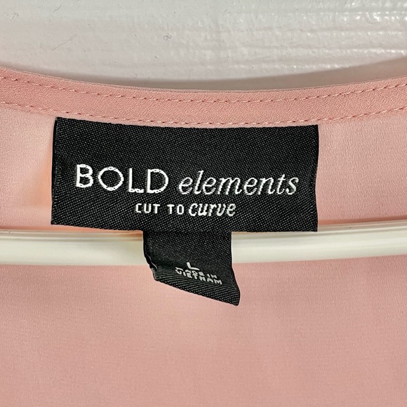 BOLD elements | Tops | Bold Element Hampton Pink Blouse | Poshmark